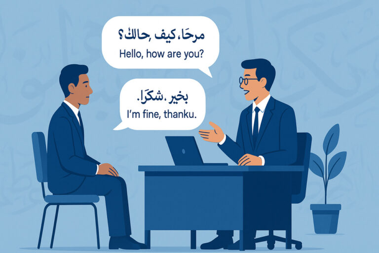 Arabic Conversation for Job Interviews - Arabic Spoken Course